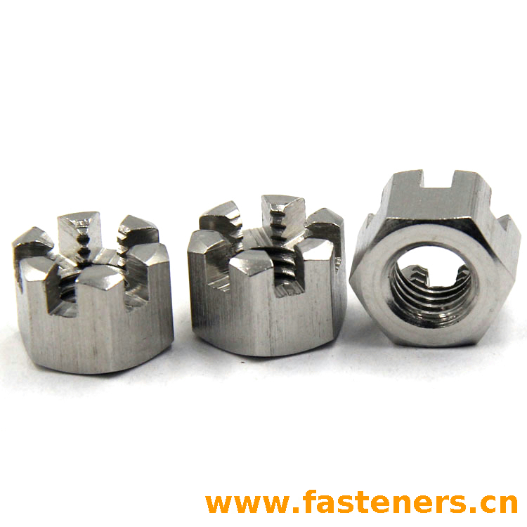 2pcs M20 X 1.5mm Moto Car Connecting Rod Wheel Alxe Hub Castle Nut
