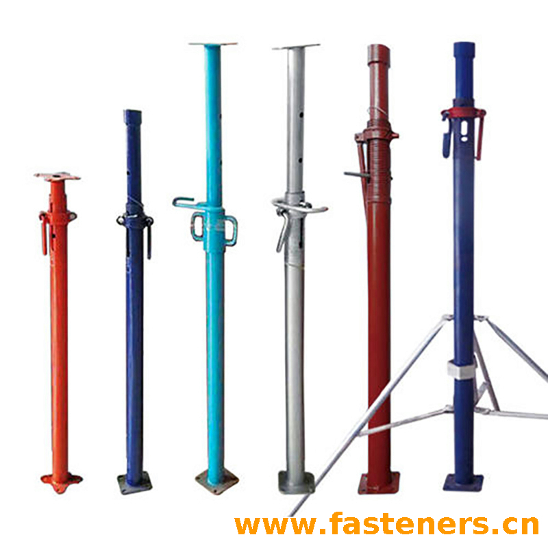 Q235 Steel Scaffolding Poles Adjustable Building Aluminum Formwork ...