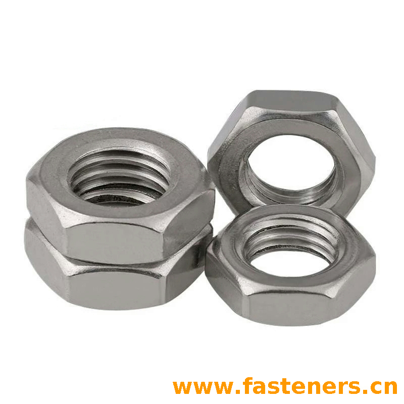 DIN439 (-2) Chamfered Hexagon Thin Nuts - Buy DIN439 (-2) Chamfered ...