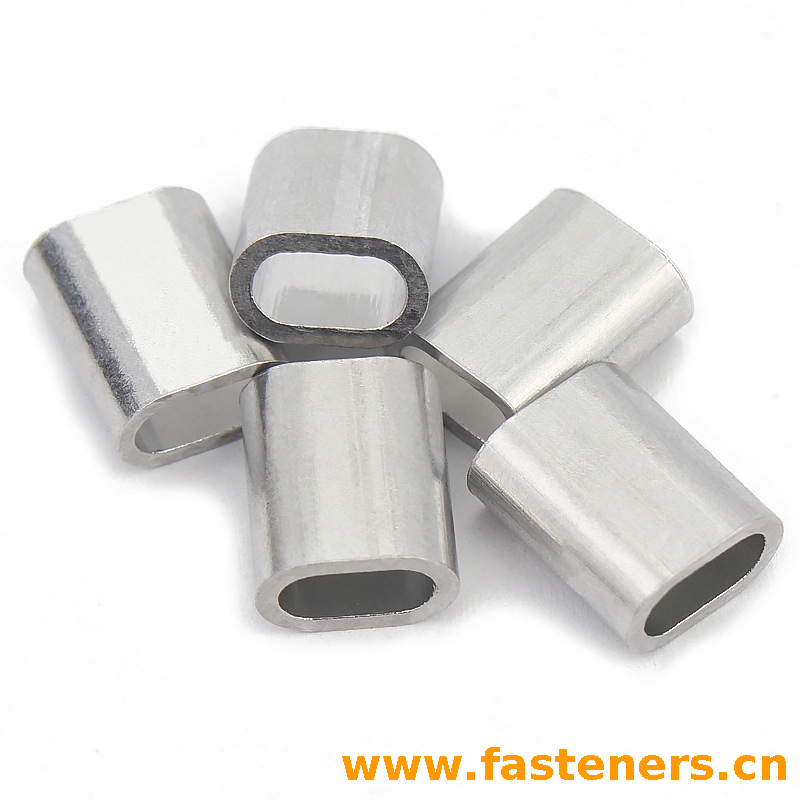 Aluminium Ferrules Specification EN13411-3(DIN3093) For Steel Wire Rope ...