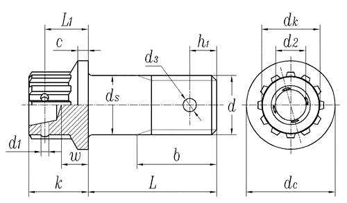 ISO9255 Aerospace - Bolts, Normal Spline Head, Normal Shank, Short Or ...