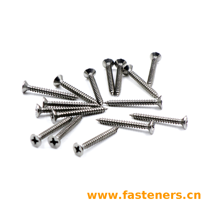 ISO7050 Cross Recessed Countersunk (Flat) Head Tapping Screws - Buy ISO7050, Cross Recessed ...